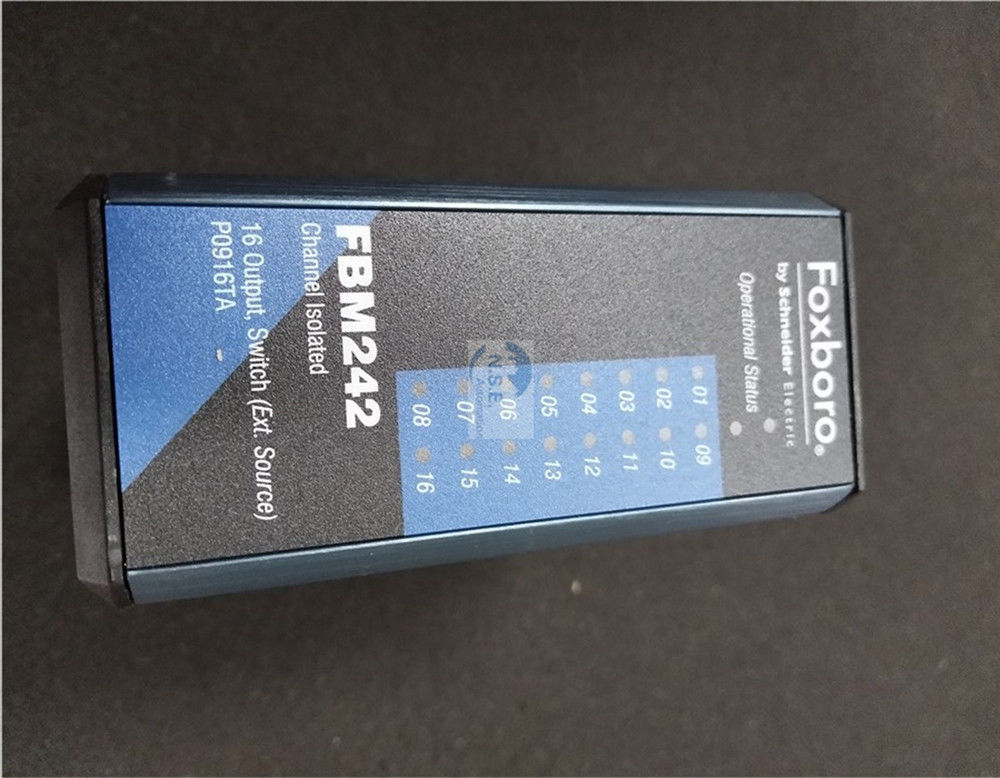 La fuente externa aislada canal de Foxboro Invensys FBM242 P0916TA HACE